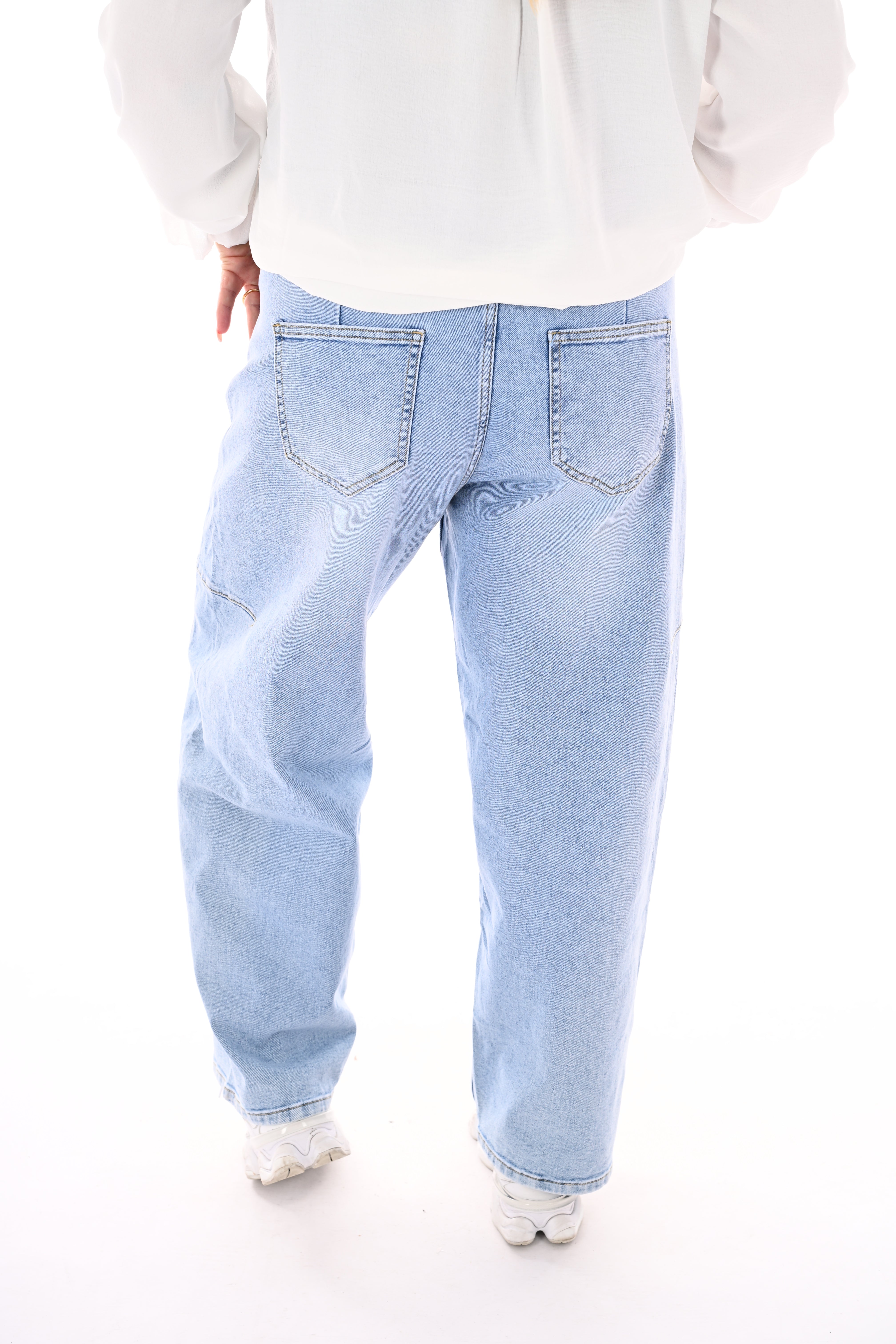 Baggy jeans lichtblauw